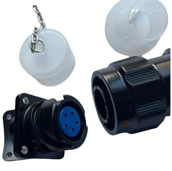 Circular Connector Cable Mount Socket Plug Waterproof Aviation male ...