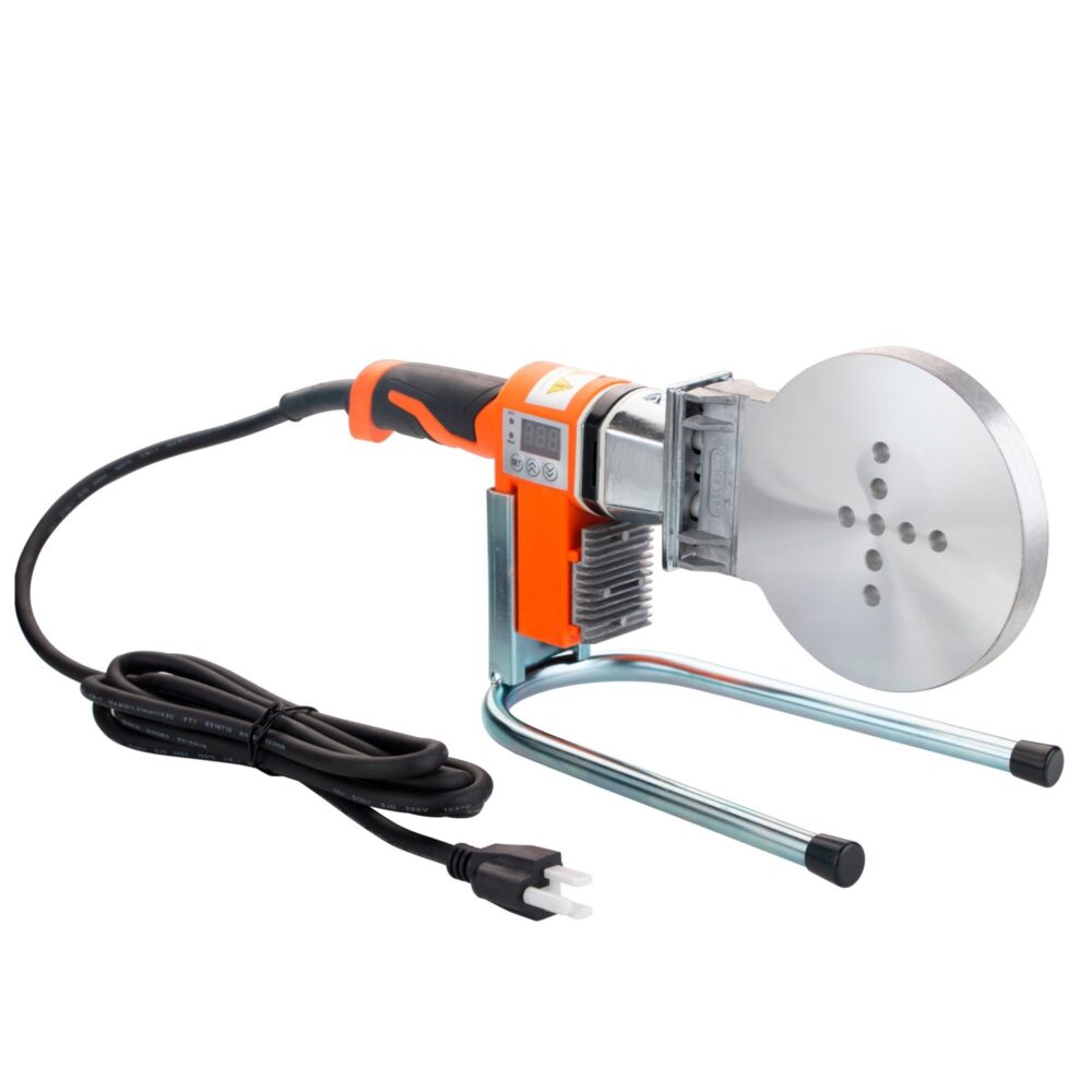 1/2 in. to 4 in. HDPE Plastic Pipe Socket Fusion Welder Tool Kit ...